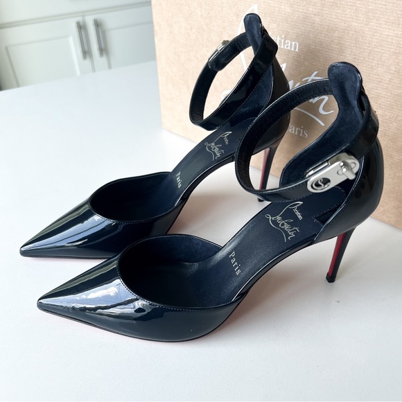 Christian Louboutin | Shoes | Christian Louboutin Lock Patent ...